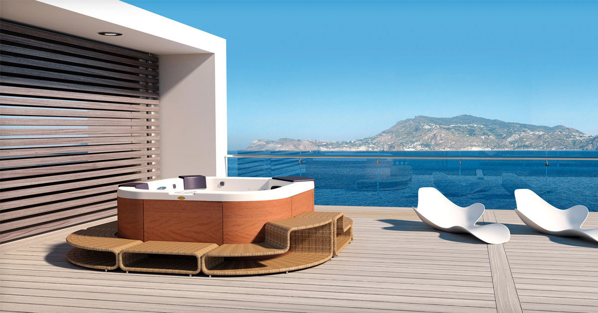 Petit spa 4 places Delfi - Jacuzzi®