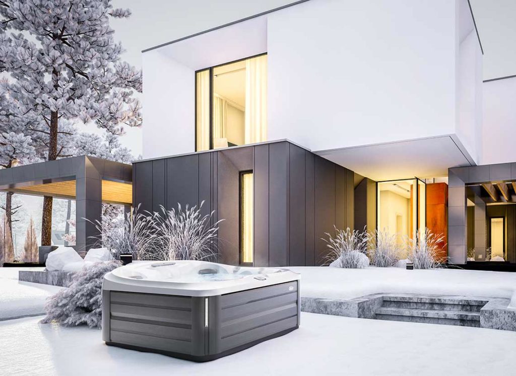 Spa Jacuzzi 4 places à immersion variable J-435 | Jacuzzi®