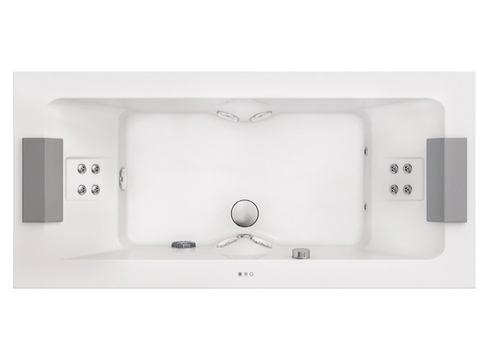 Baignoire balnéo 2 places Sharp double | Jacuzzi®