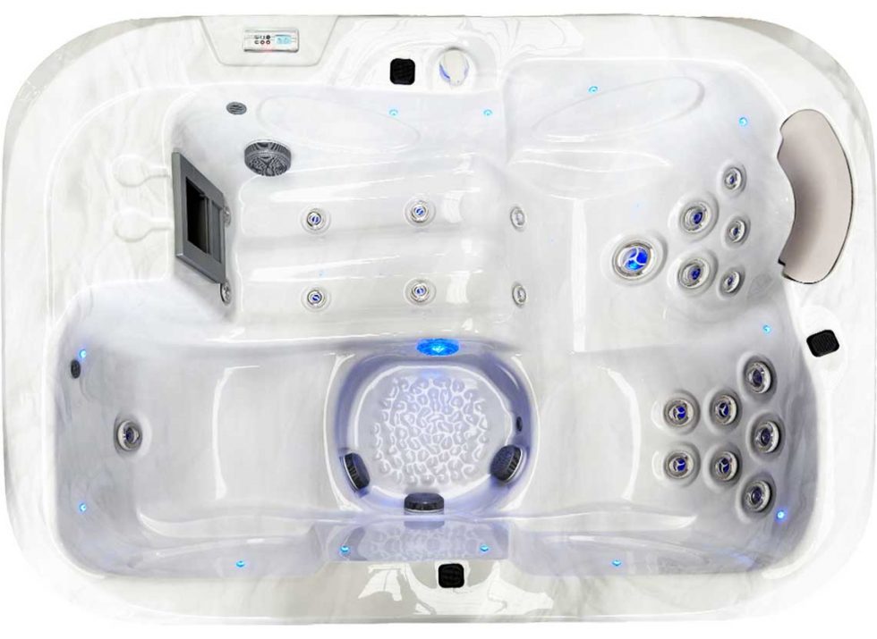 Petit spa rectangulaire 3 places S-300 - Jacuzzi®