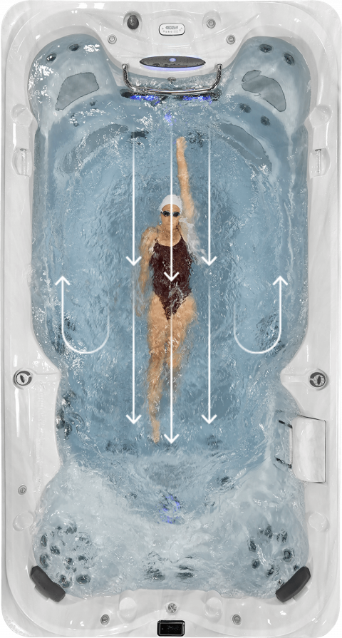 Spa de nage à contre-courant Jacuzzi® : 4 collections